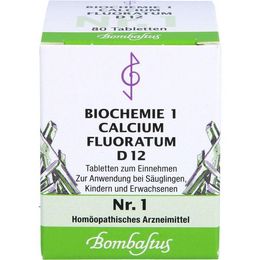 Bombastus Biochemie 1 Calcium fluoratum D 12 Tabletten 80 St