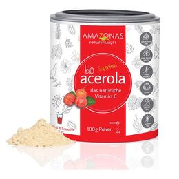 Acerola 100% Bio Pur nat&uuml;rliches Vit.C Pulver 100 g