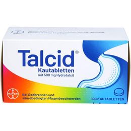 BAYER Talcid Kautabletten 100 St
