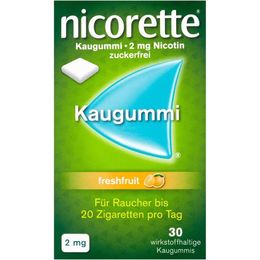 Nicorette Kaugummi 2 mg freshfruit 30 St