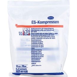 ES-KOMPRESSEN steril 7,5x7,5 cm 8fach 10 St