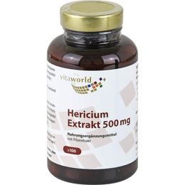 vitaworld Hericium Extrakt 500 mg Kapseln 100 St