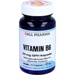 Hecht-Pharma Vitamin B6 50 mg Gph Kapseln 30 St