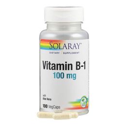 Vitamin B1 100 mg Solaray Kapseln 100 St