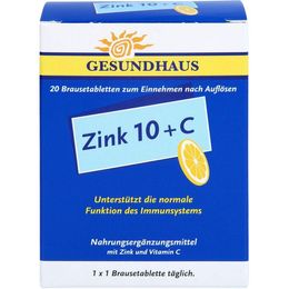 W&Ouml;RWAG PHARMA Zink 10+C Brausetabletten 20 St