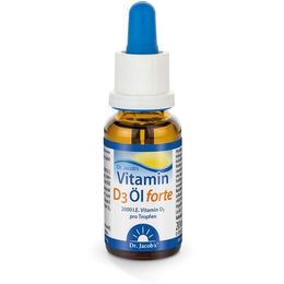 Dr. Jacob's&reg; Vitamin D3 &Ouml;l forte 2000 I.E. hochdos.Dr.Jacob's 20 ml