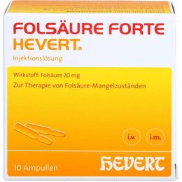 Fols&auml;ure Hevert forte Ampullen 10X2 ml