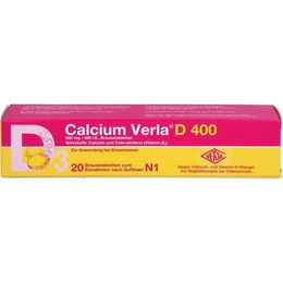 Verla-Pharm Arzneimittel GmbH & Co. KG Calcium Verla D 400 Brausetabletten 20 St