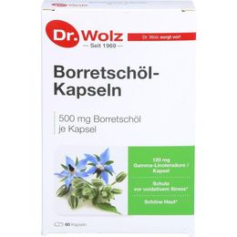Dr. Wolz Zell GmbH Borretsch&ouml;l Kapseln Dr.Wolz 60 St