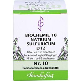 Bombastus Biochemie 10 Natrium sulfuricum D 12 Tabletten 80 St