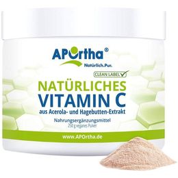 Aportha nat&uuml;rliches Vitamin C vegetarisch Pulver 250 g