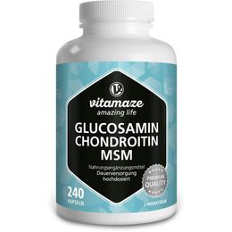 Vitamaze GmbH Glucosamin Chondroitin Msm Vitamin C Kapseln 240 St