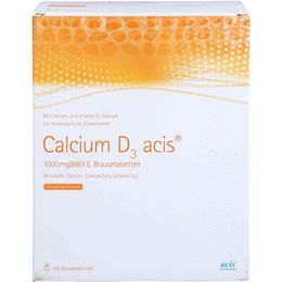 Calcium D3 acis 1000 mg/880 I.E. Brausetabletten 100 St
