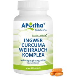 INGWER-CURCUMA Weihrauch-Komplex Kapseln 60 St