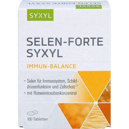 MCM KLOSTERFRAU Vertr. GmbH Selen Forte Syxyl Tabletten 100 St