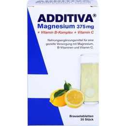 Additiva Magnesium 375 mg+Vitamin B-Komplex+Vit.C 20 St