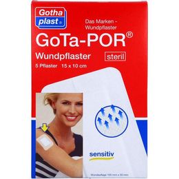 GOTA-POR Wundpflaster steril 100x150 mm 5 St