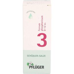 Pfl&uuml;ger&reg; Biochemie Pfl&uuml;ger 3 Ferrum phosphoricum D 12 Tro. 100 ml