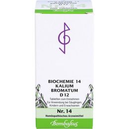 Bombastus Biochemie 14 Kalium bromatum D 12 Tabletten 200 St