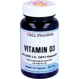 Hecht-Pharma Vitamin D3 20.000 I.E. Gph Kapseln 90 St