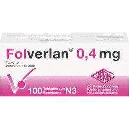 Verla-Pharm Arzneimittel GmbH & Co. KG Folverlan 0,4 mg Tabletten 100 St
