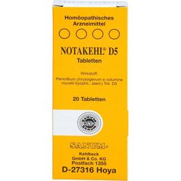Notakehl D 5 Tabletten 20 St