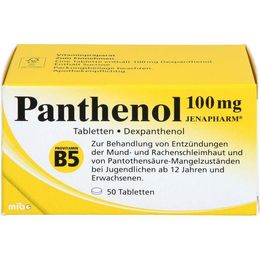 Panthenol 100 mg Jenapharm Tabletten 50 St