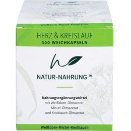 NATUR-NAHRUNG Herz & Kreislauf Wei&szlig;d.+Mistel+Knobl 300 St