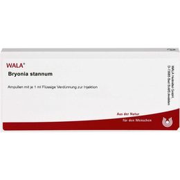 WALA Bryonia Stannum Ampullen 10X1 ml