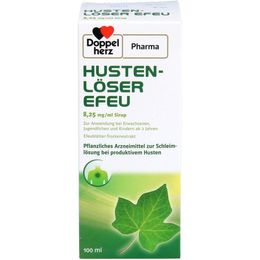 Queisser Hustenl&ouml;ser Efeu DoppelherzPharma 8,25 mg/ml Sirup 100 ml