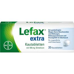 BAYER Lefax extra Kautabletten 20 St
