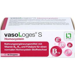 Dr. Loges + Co. GmbH Vasologes S Homocystein Dragees 90 St