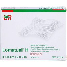 EurimPharm Arzneimittel Lomatuell H Salbent&uuml;ll 5x5 cm steril 10 St