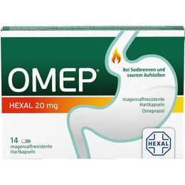 HEXAL&reg; Omep Hexal 20 mg magensaftresistente Hartkapseln 14 St