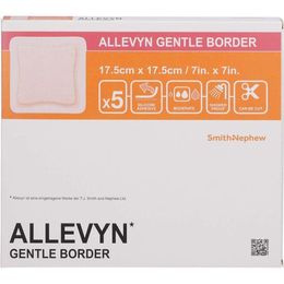 smith&nephew Allevyn Gentle Border 17,5x17,5 cm Schaumverb. 5 St