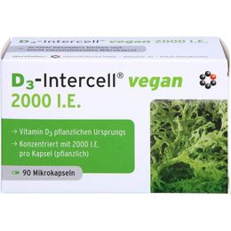 INTERCELL-Pharma GmbH D3-INTERCELL vegan 2.000 I.E. Kapseln 90 St