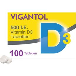 Wick Vigantol 500 I.E. Vitamin D3 Tabletten 100 St