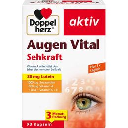 Queisser Doppelherz Augen Vital Sehkraft aktiv Kapseln 90 St