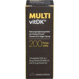 Multivitdk L&ouml;sung Vitamin D3+K2 10 ml