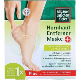 Dr.Theiss Allg&auml;uer LATSCHENK. Hornhaut Entferner Maske plus 1 P