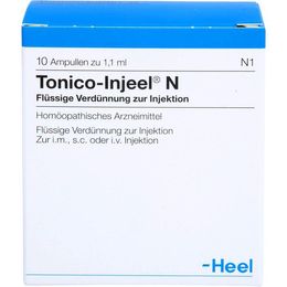 Heel Tonico Injeel N Ampullen 10 St