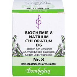 Bombastus Biochemie 8 Natrium chloratum D 6 Tabletten 80 St
