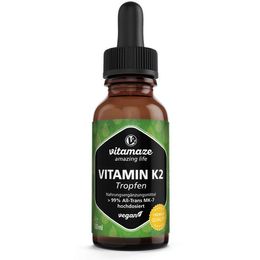 Vitamaze GmbH Vitamin K2 MK7 Tropfen hochdosiert vegan 50 ml