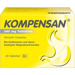 Kompensan Tabletten 340 mg 20 St
