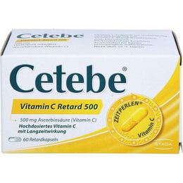 STADA Cetebe Vitamin C Retardkapseln 500 mg 60 St