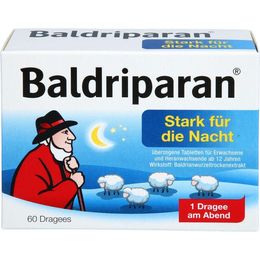 Pharma SGP Baldriparan Stark f&uuml;r die Nacht &uuml;berzogene Tab. 60 St