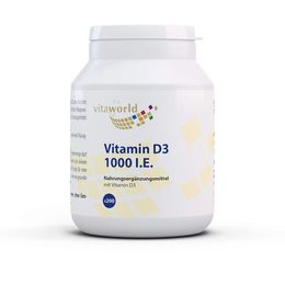 vitaworld Vitamin D3 1000 I.E. pro Tag Tabletten 200 St