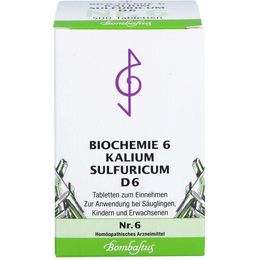Bombastus Biochemie 6 Kalium sulfuricum D 6 Tabletten 500 St