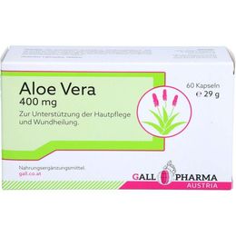 Hecht-Pharma Aloe Vera 400 mg Gph Kapseln 60 St