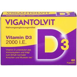 Wick Vigantolvit 2000 I.E. Vitamin D3 Weichkapseln 60 St